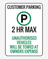 Parking Signs : Custom & Pre-made Designs – Create Signs
