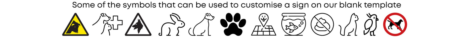 Pet Signs – Create Signs