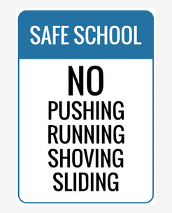 Safe School Portrait Sign – Create Signs